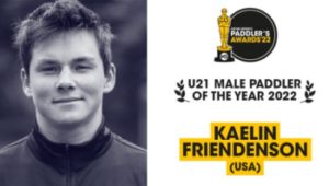 Kaelin Friedenson: Under 21 Male Paddler of the Year